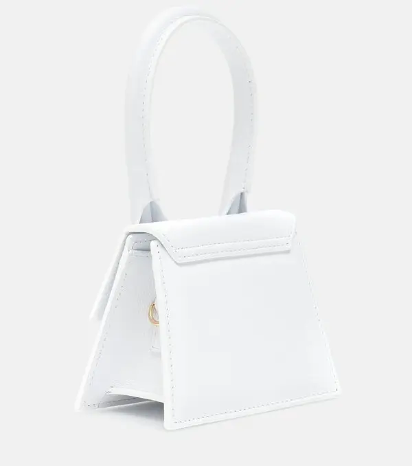 Jacquemus Le Chiquito Leather Tote - White