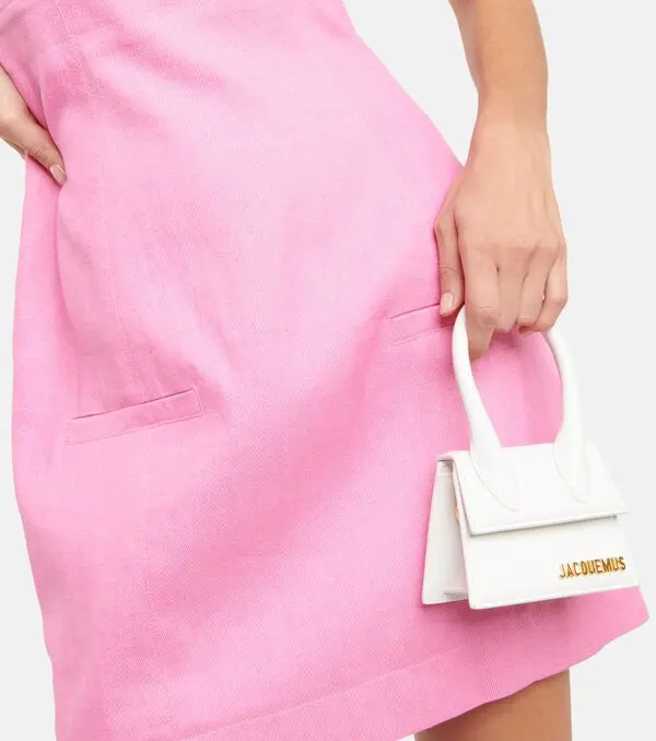 Jacquemus Le Chiquito Leather Tote - White