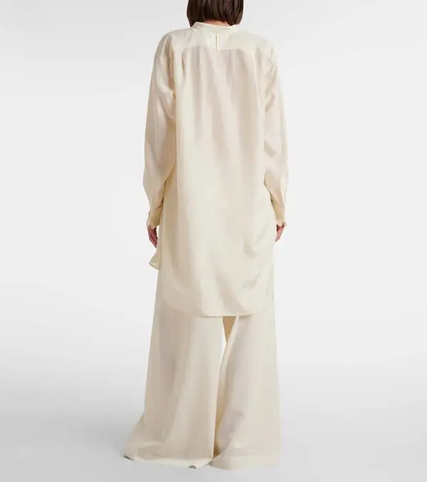 THE ROW Eden Silk Shirt