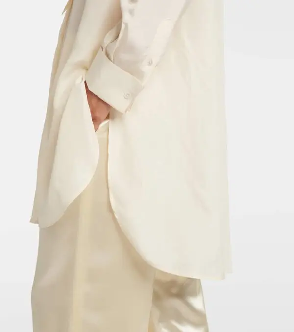 THE ROW Eden Silk Shirt