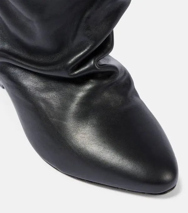 Isabel Marant Étoile Ryska Leather Ankle Boots