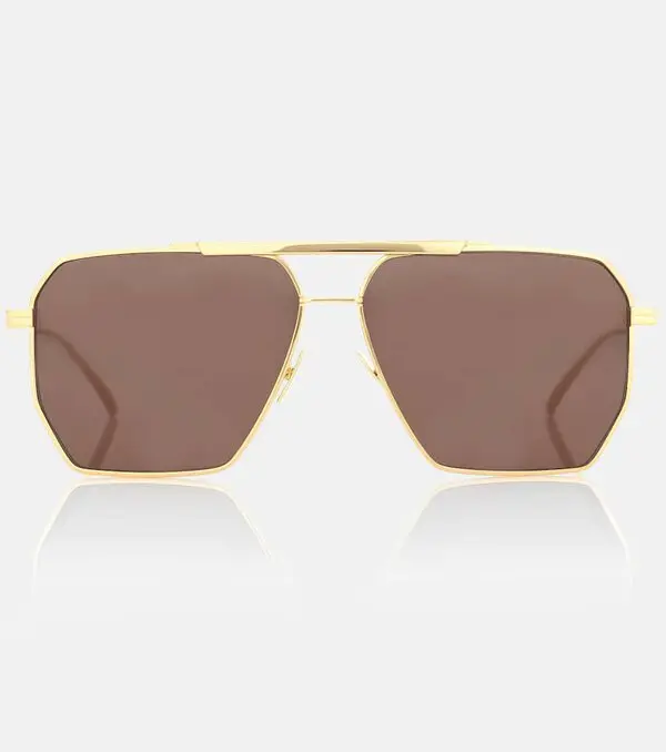 Bottega Veneta Sunglasses - Gold