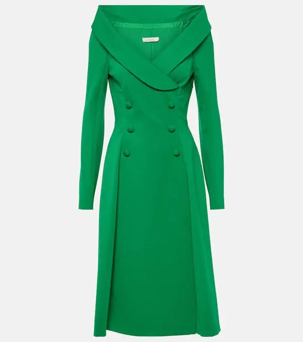Dorothee Schumacher Off-the-shoulder Midi Dress