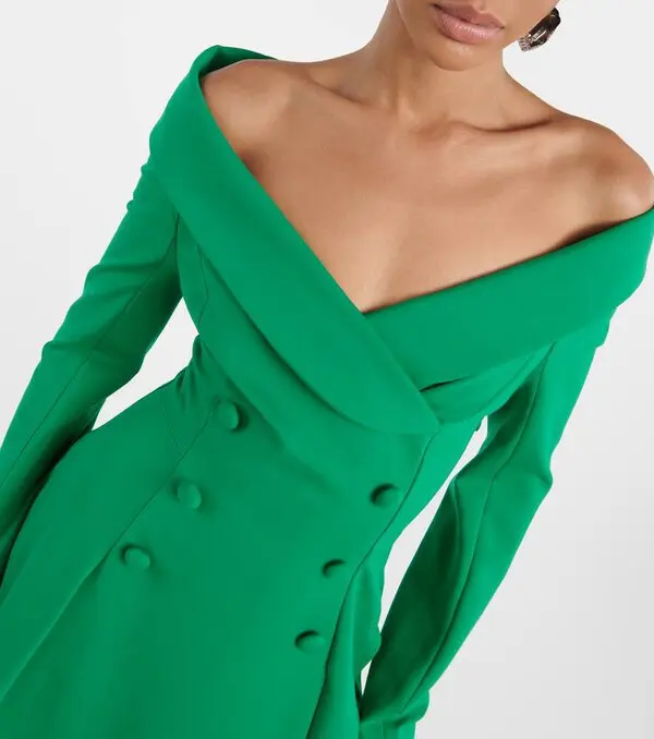 Dorothee Schumacher Off-the-shoulder Midi Dress