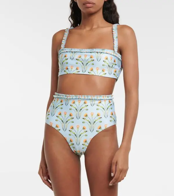 Agua Bendita Olmo Diente De Leon Bikini Top
