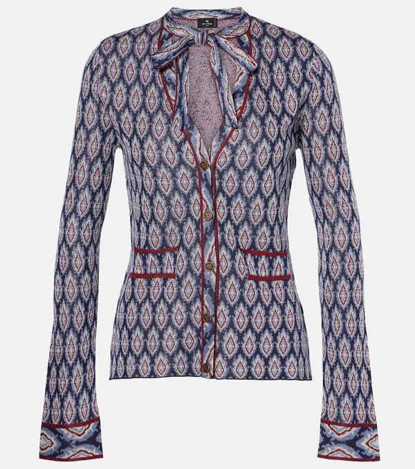 Etro Scarf-detailed Cardigan