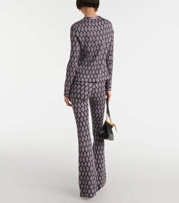 Etro Scarf-detailed Cardigan