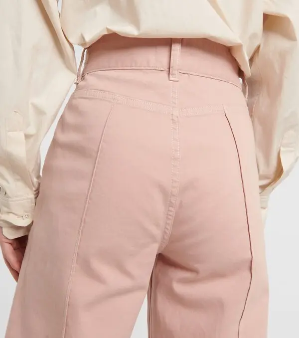 FRAME 70s High-rise Straight Jeans