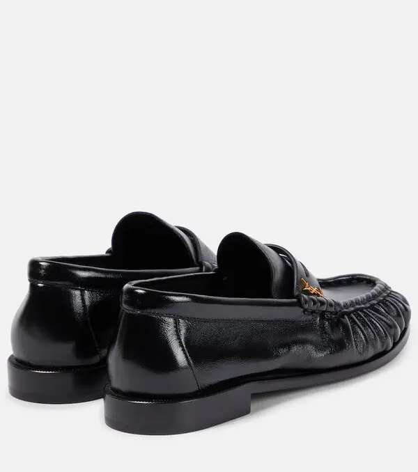 Saint Laurent Le Loafer Leather Loafers