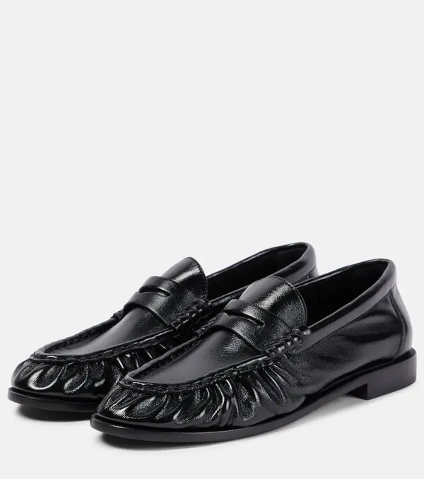 Saint Laurent Le Loafer Leather Loafers