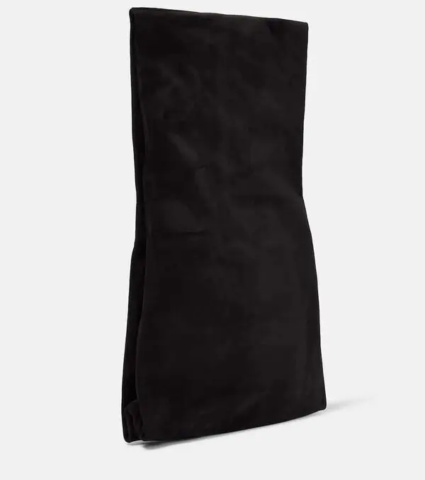THE ROW Large Suede Glove Bag