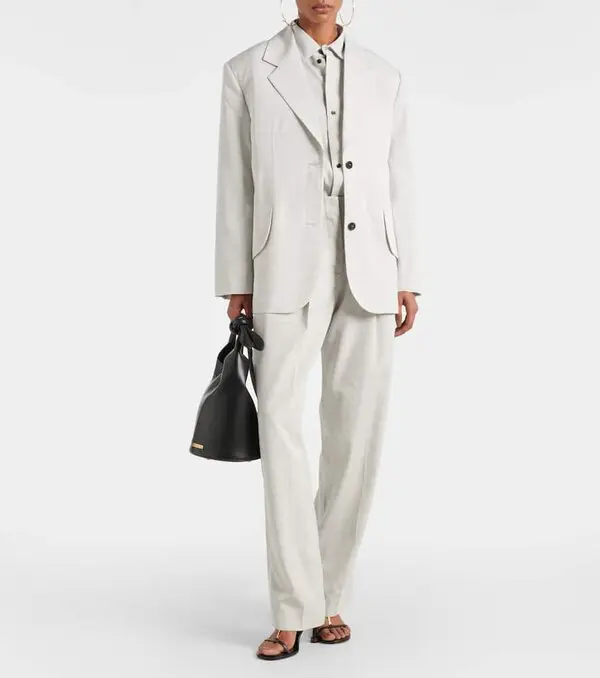 Jacquemus La Veste Titolo Oversized Blazer