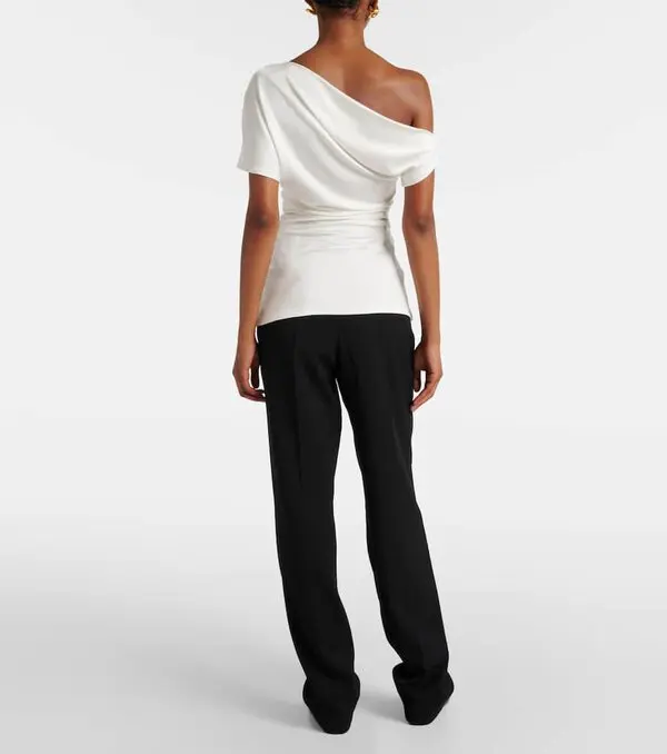 Tove Edel Draped Top - White