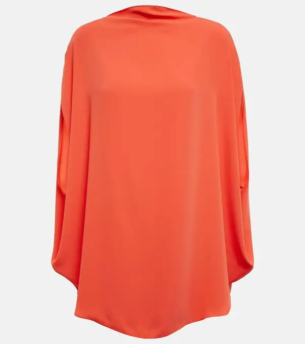 MAISON MARGIELA Draped Satin Top