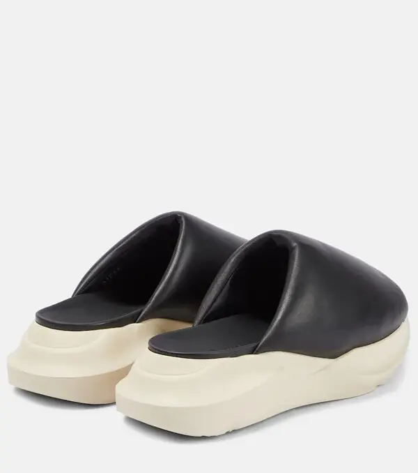Rick Owens Leather Slides