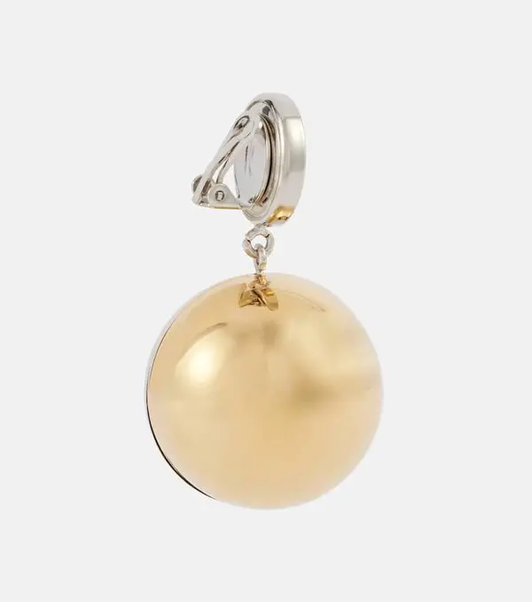 Rabanne Colorblocked Clip-on Earrings