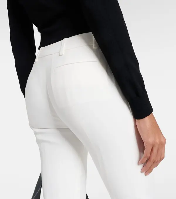 Alexander McQueen Mid-rise Flared Trousers