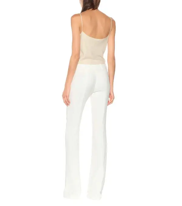 Alexander McQueen Mid-rise Flared Trousers
