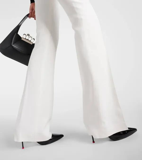 Alexander McQueen Mid-rise Flared Trousers