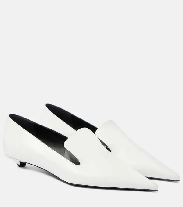 Proenza Schouler Leather Pumps - White