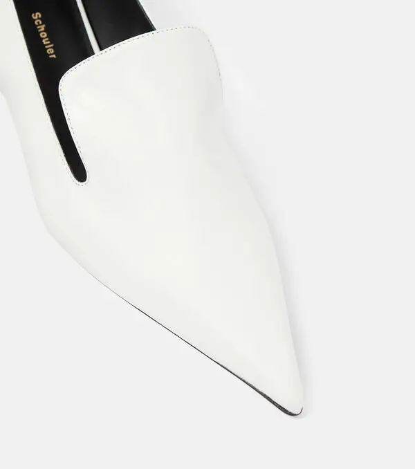 Proenza Schouler Leather Pumps - White
