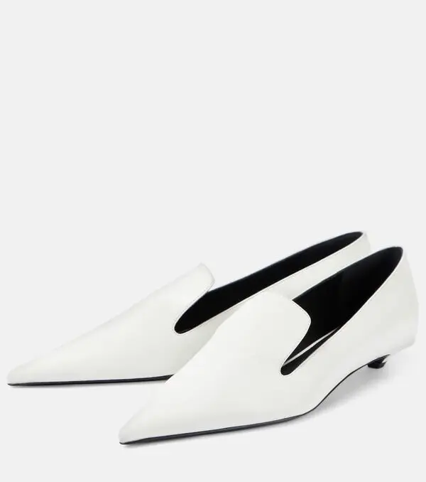 Proenza Schouler Leather Pumps - White