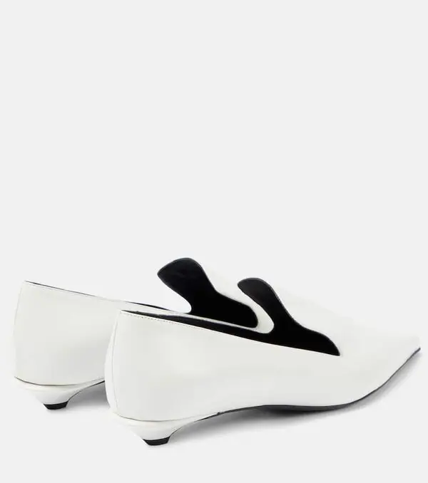 Proenza Schouler Leather Pumps - White