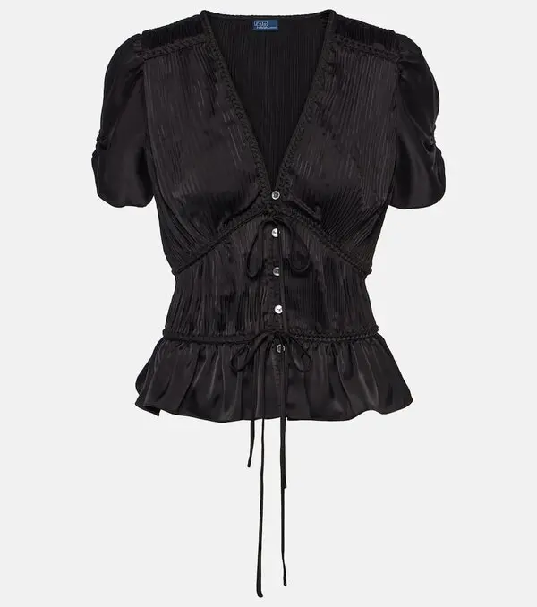 Polo Ralph Lauren Puff-sleeve Blouse