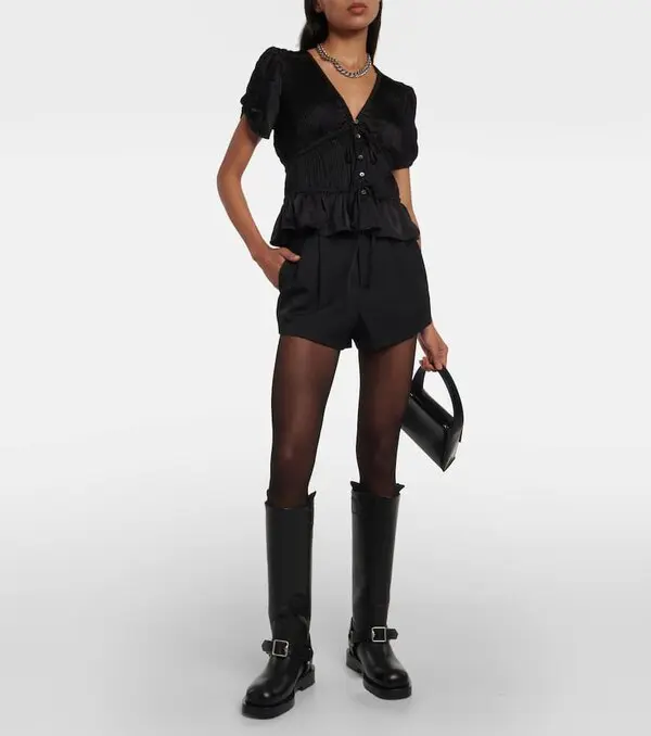Polo Ralph Lauren Puff-sleeve Blouse