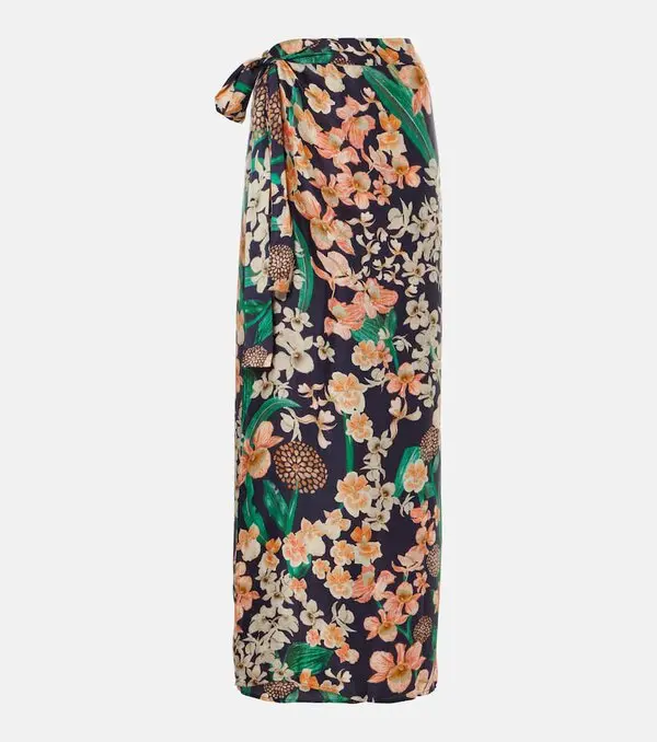 Agua Bendita Printed Beach Cover-up - Multicoloured