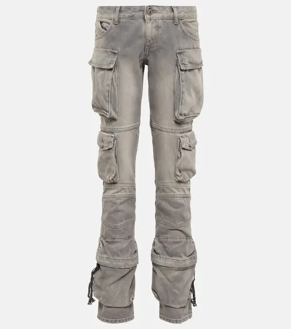 Attico Essie Cargo Pants - Grey