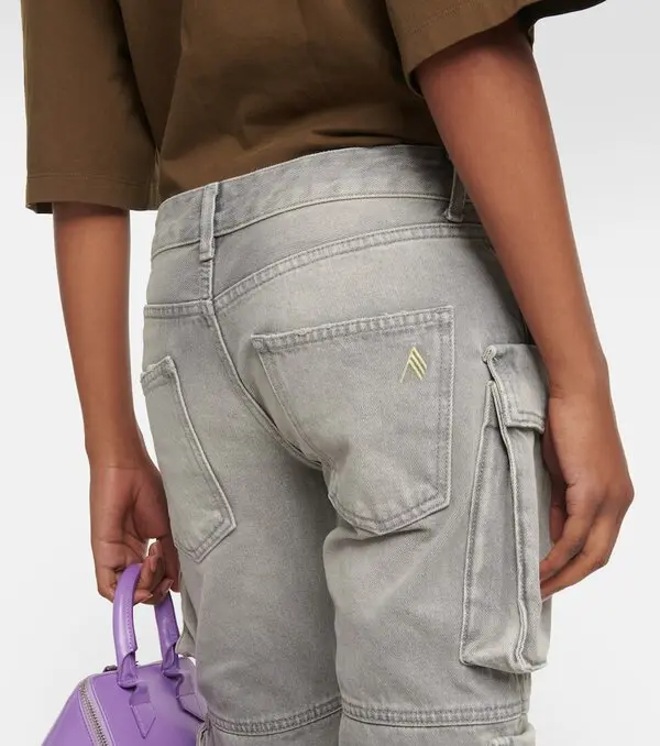 Attico Essie Cargo Pants - Grey