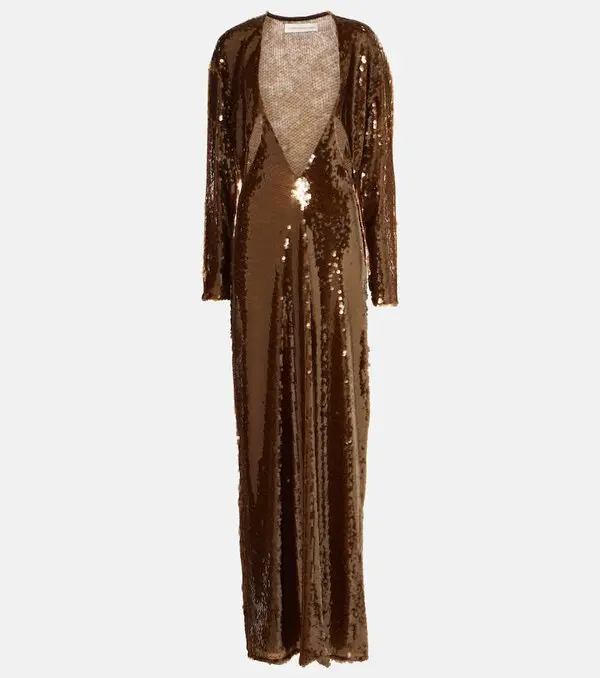 Christopher Esber Triquetra Sequined Gown