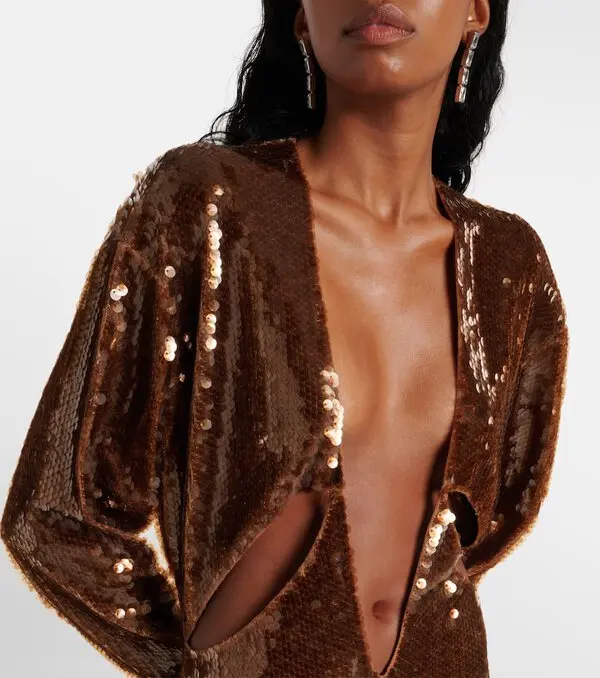 Christopher Esber Triquetra Sequined Gown