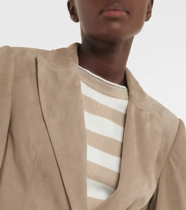 Brunello Cucinelli Suede Blazer