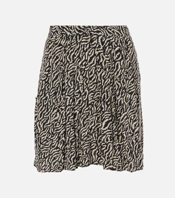 MARANT ETOILE Violaine Printed Mini Skirt