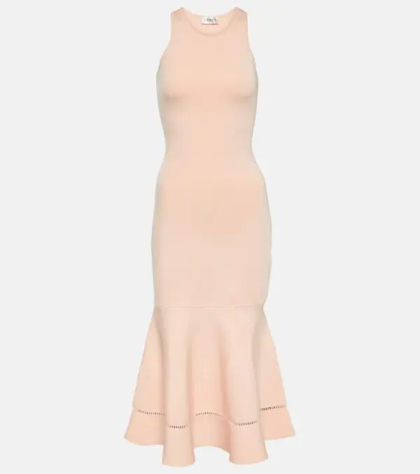 Victoria Beckham Flared Midi Dress