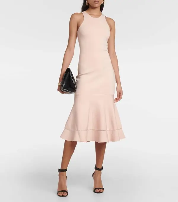 Victoria Beckham Flared Midi Dress