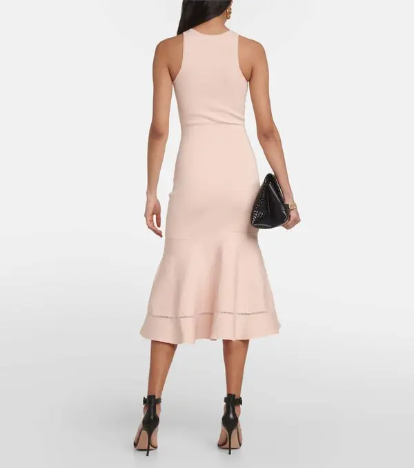 Victoria Beckham Flared Midi Dress