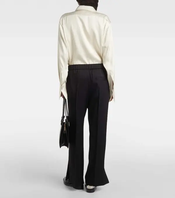 JIL SANDER High-rise Straight Leg Pants