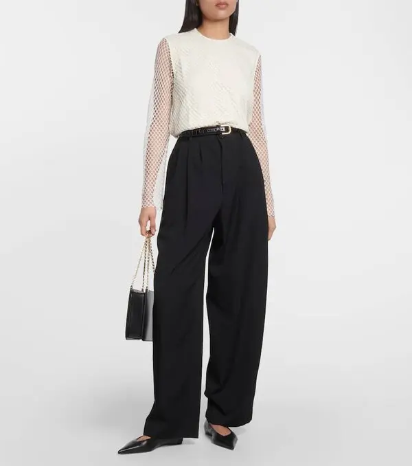 TOTEME Layered Lace Top