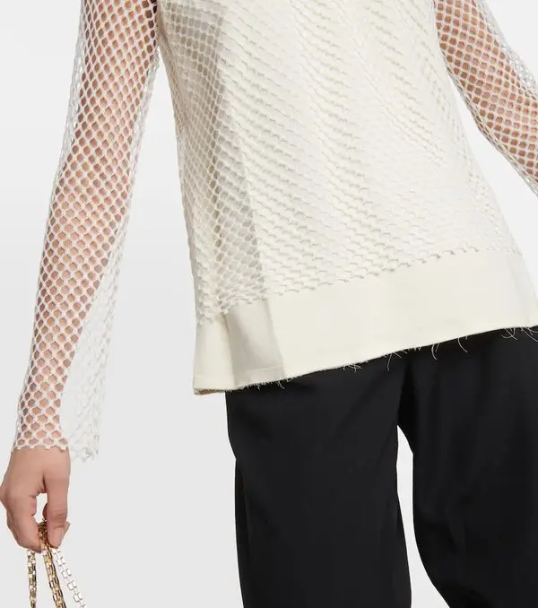 TOTEME Layered Lace Top
