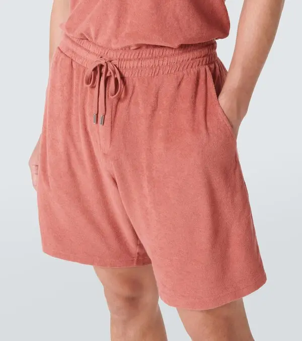 Frescobol Carioca Cotton-blend Terry Shorts