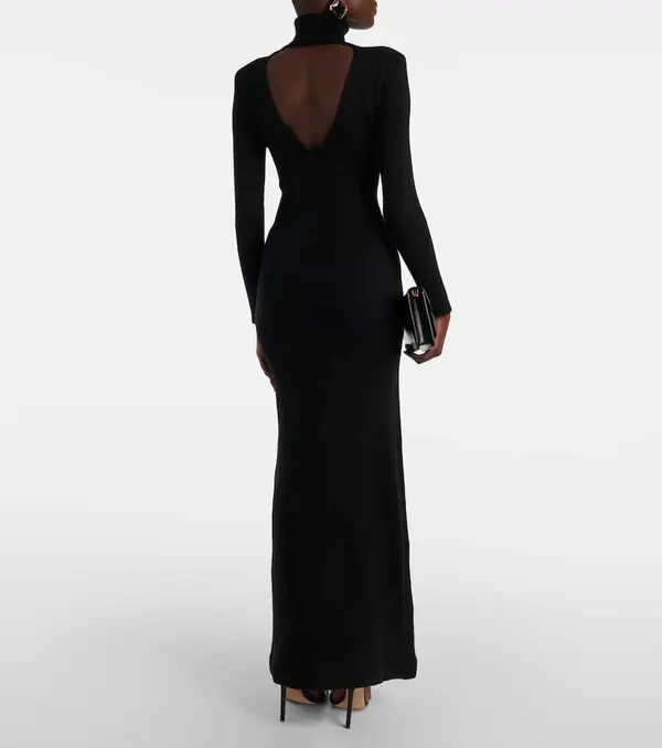 TOM FORD Cashmere Turtleneck Maxi Dress