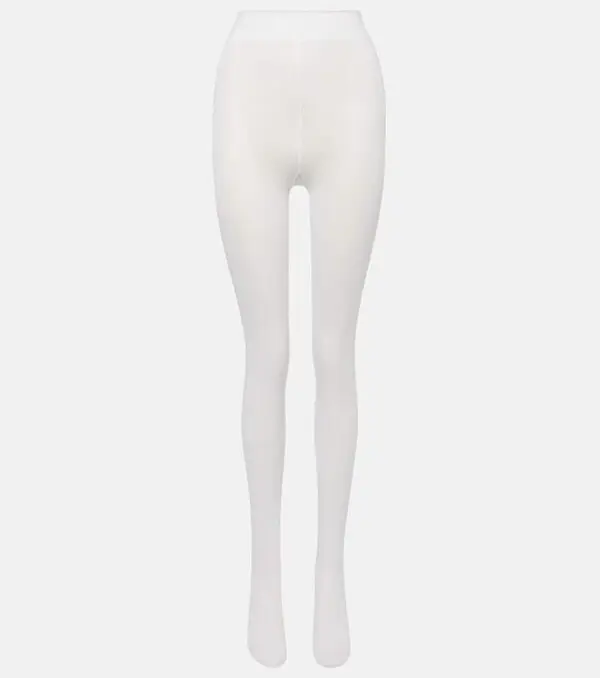 Wolford Velvet De Luxe 66 Tights - White