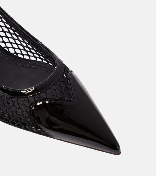 Alaïa Patent Leather Slingback Pumps