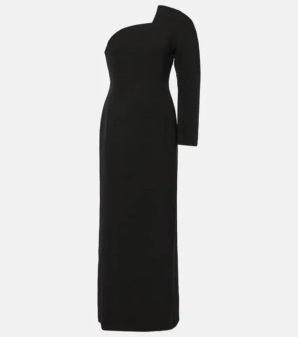 Jacquemus La Robe Pablo One-shoulder Gown