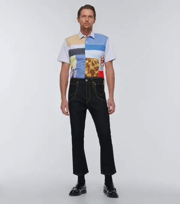 Junya Watanabe X Roy Lichtenstein Cotton Shirt - Multicoloured