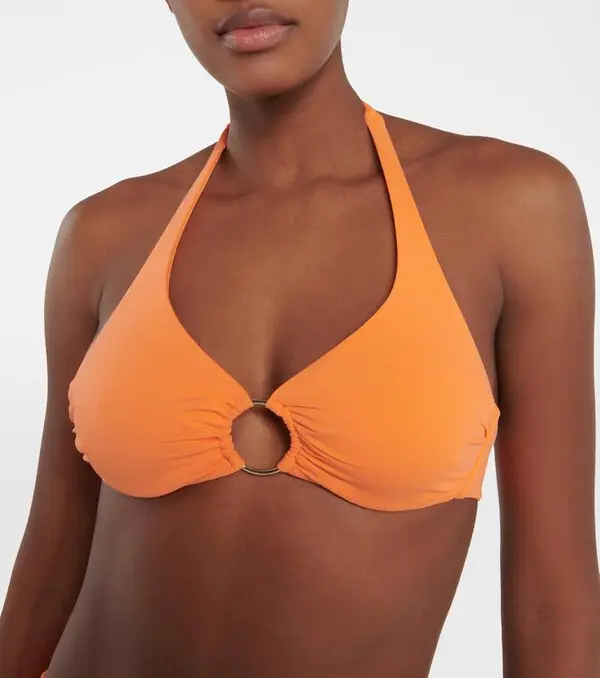 Melissa Odabash Brussels Bikini Top - Orange