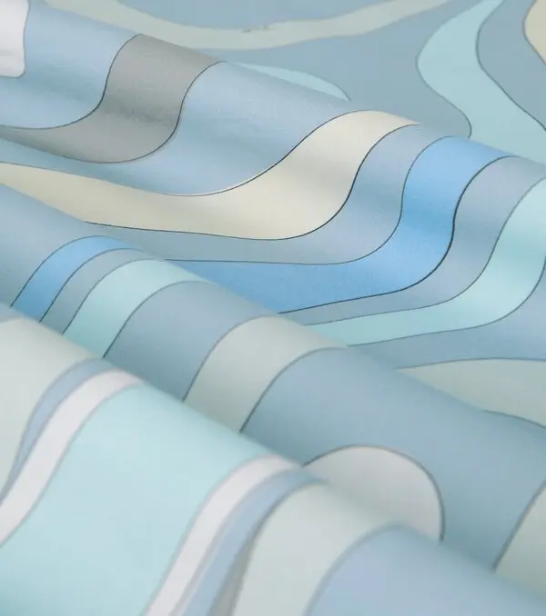 Emilio Pucci Marmo Cotton Beach Towel
